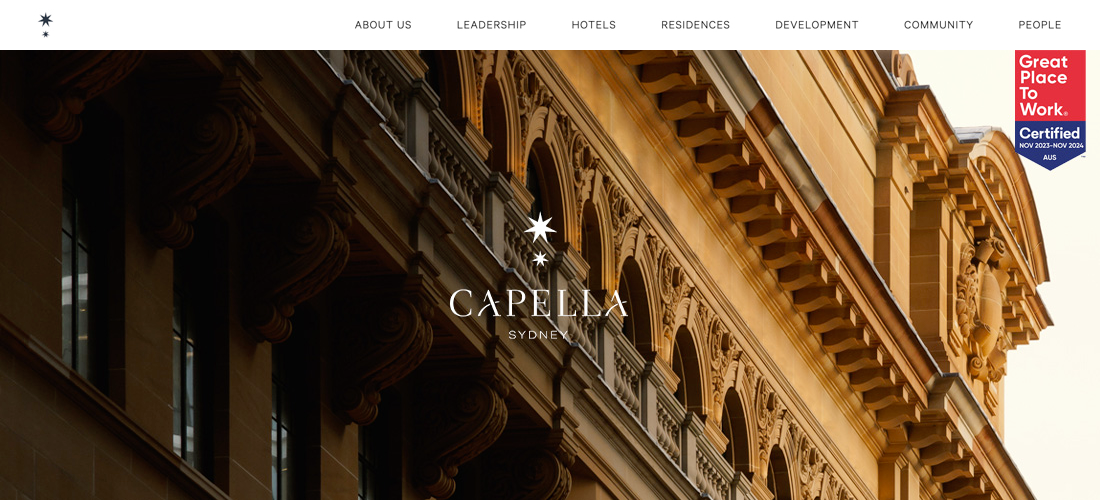 Capella Sydney Login - Capella Sydney